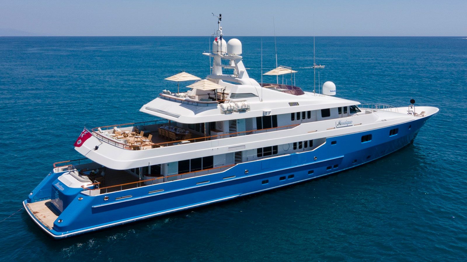 Charter yacht of the week: The 50m Turquoise yacht Mosaique